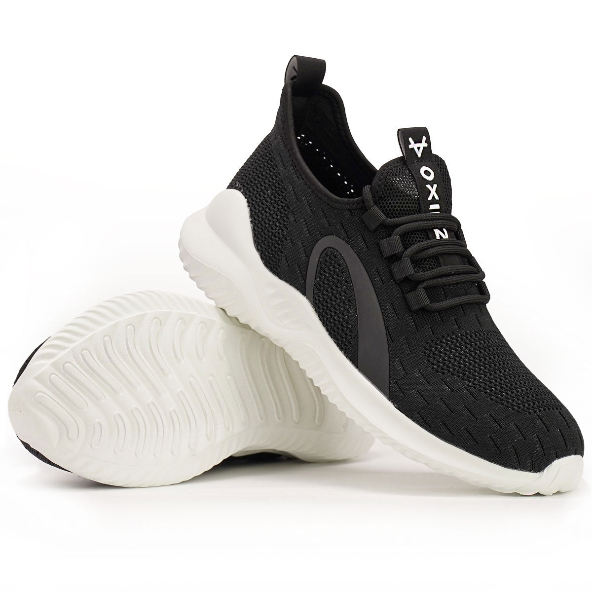 Oxen React 1.0 Black/White Trainers – Oxen Sports Australia