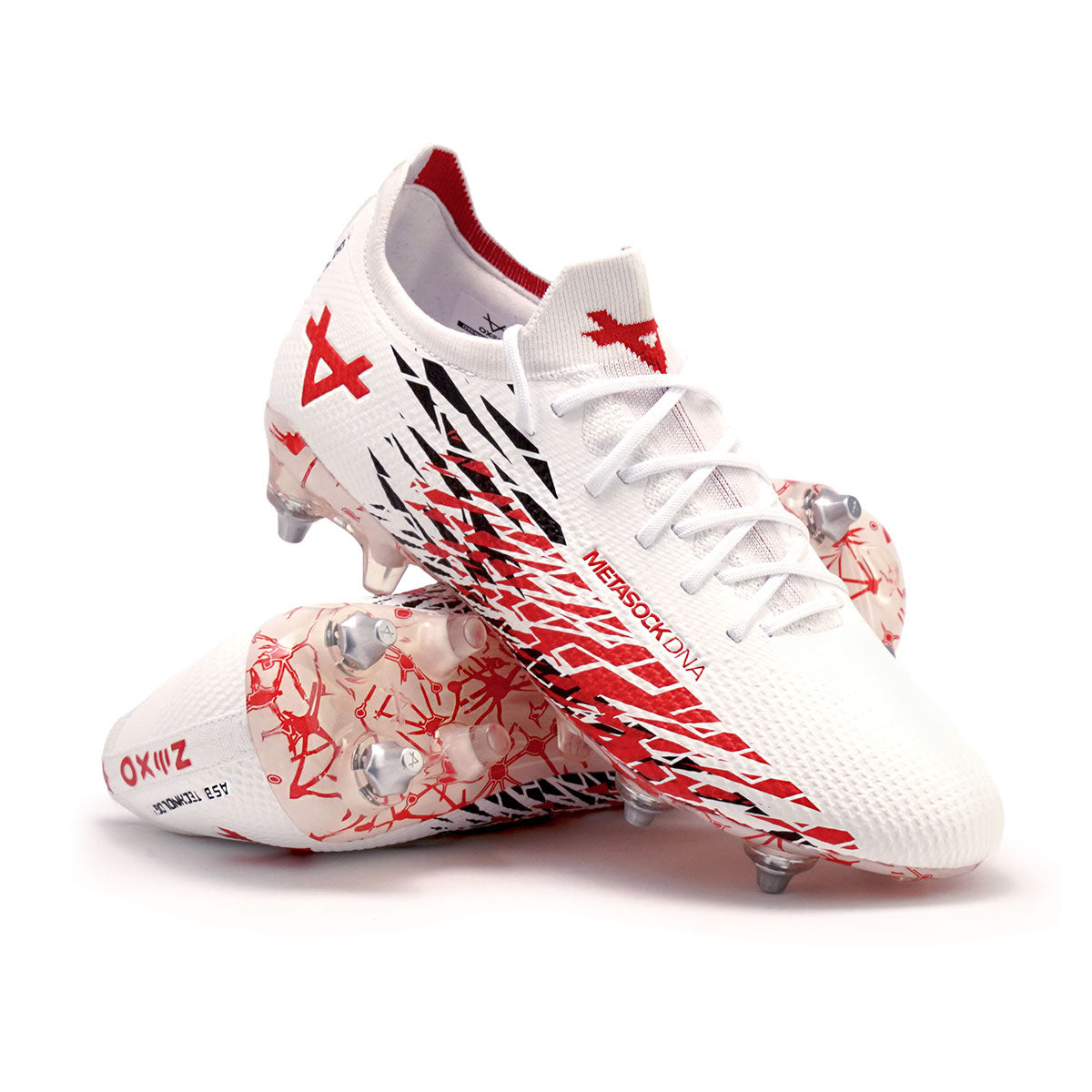Oxen Metasock SG White/Red/Black – Oxen Sports Australia